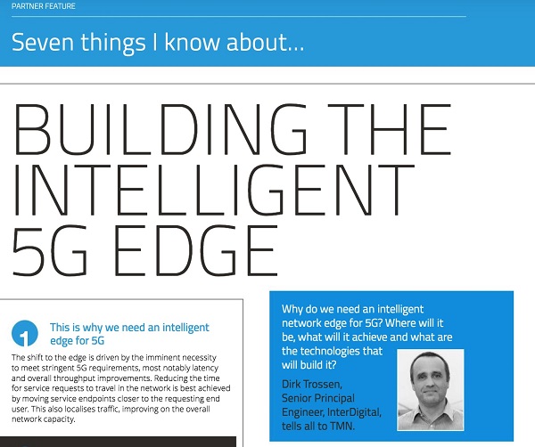 The Mobile NetworkThe intelligent edge and how to get there - The ...